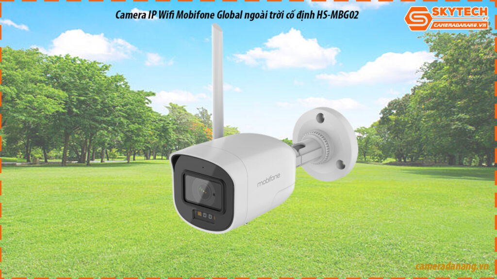 Camera IP Wifi Mobifone Global ngoài trời cố định HS-MBG02