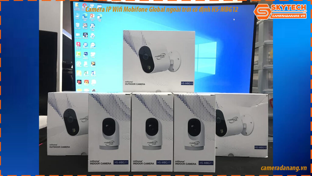 Camera IP Wifi Mobifone Global ngoài trời cố định HS-MBG12