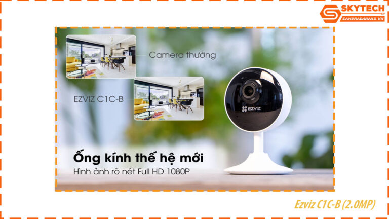 Cách reset mật khẩu camera Ezviz C1C-B (2.0MP) trên điện thoại