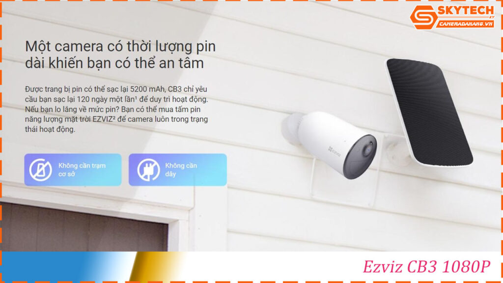Cách xem lại camera Ezviz CB3 1080P trên điện thoại